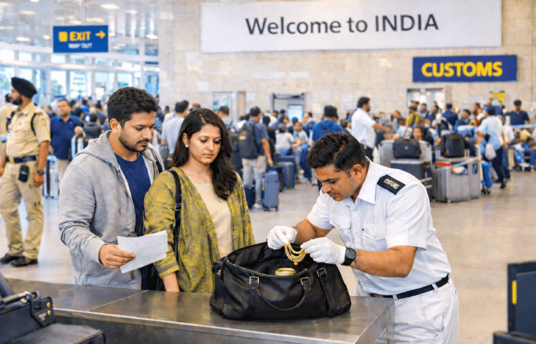 Customs Rules to Carry Gold Jewelry to India in 2026: A Guide for NRIs